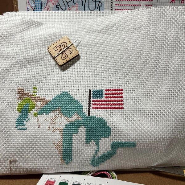 Cross Stitch Kit Bucilla Choo Choo Train Birth Record - Etsy