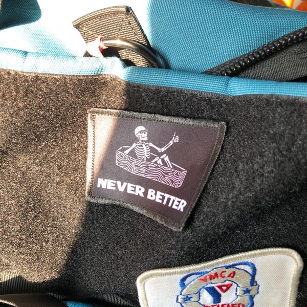 Slow is Smooth Smooth is Fast Sniper Morale Patch Hook and Loop Backing ...