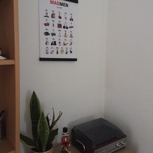 Printable Wall Art Frasier Alphabet Digital Poster A3 11x17 Inches ...