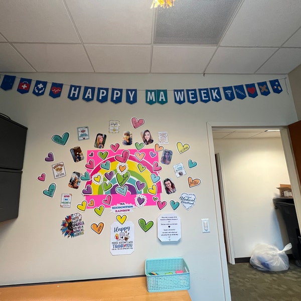 Medical Assistant Week Printable Banner, Happy MA Week, Medical ...