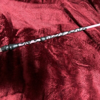 Witch Fairy Wands Wand Crystal Black and Pastel Magic Wand Witch Wand ...