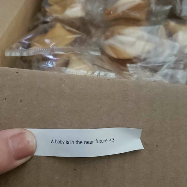 Fifty (50) Custom Fortune Cookies - Gourmet Vanilla Flavor - Etsy