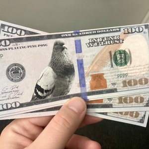 Your Face on Money, Game Money, 100 Dollar Bill, Party Money, Custom ...