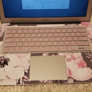 Pink Silicone Keyboard Cover, Tech Accessory, MacBook Pro Keyboard ...