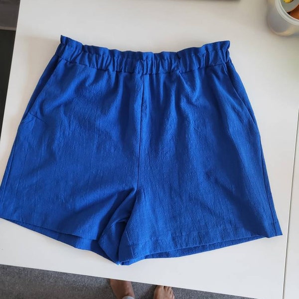 Shorts Sewing Pattern PDF, Easy Sewing Pattern for Women's Shorts, High ...