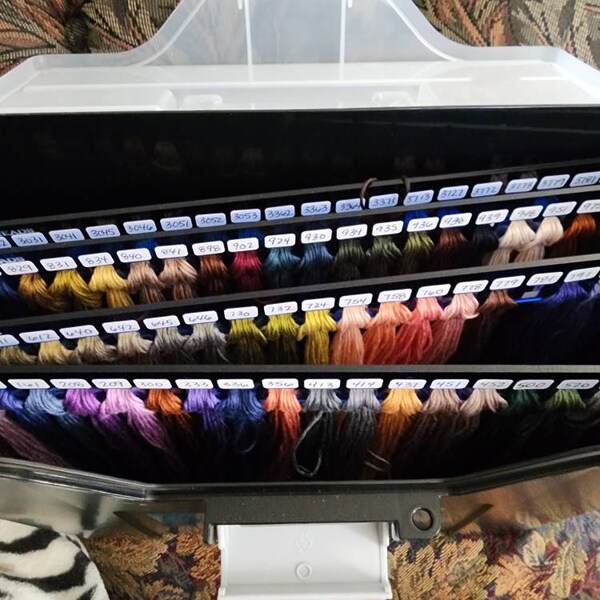 DMC DISCONTINUED Threads 3880-3895 Hanging File Organizer, Hanging File ...