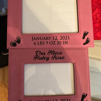 Personalized Baby Frame, New Baby Picture Frame, Baby Photo Frame, Baby ...