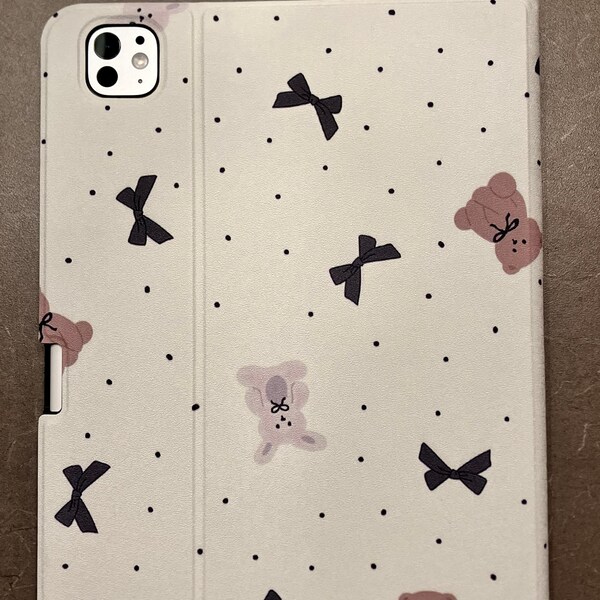 Cute Pink Bow Case for iPad iPad 10.9 10.5 10.2" iPad 10/9/8/7th Air 5 ...