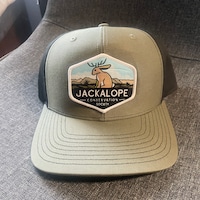 Jackalope Conservation Society Iron on Embroidered Patch Cryptozoology Woven Emblem to Be Put on ...