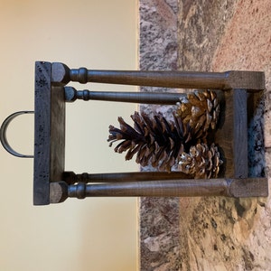 Antique White Spindle Ladder With Removable Holiday / Christmas Wreath ...