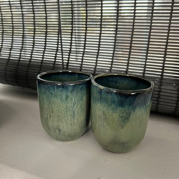 Handmade Ceramic Coffee Beaker | Coffee Cup | Herbal Tea Cup | Espresso ...