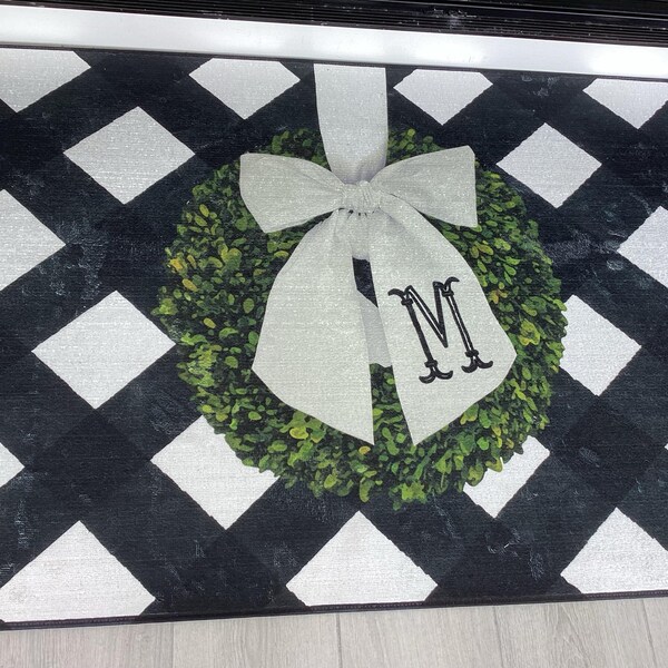 Personalized Flag, Monogram Garden Flags, Custom House Flag, Modern ...