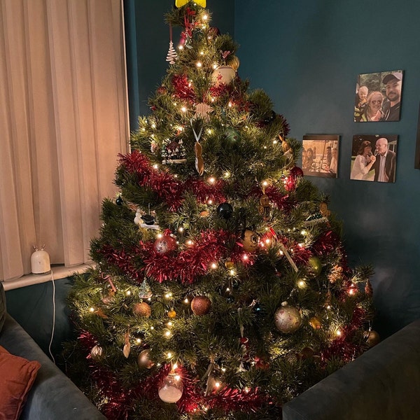 Pixel Art Star Tree Topper – Retro Video Game Christmas Decoration – 3D ...