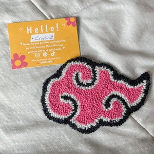 Punch Needle Mirror Tufted Mirror Handmade Wall Mirror - Etsy