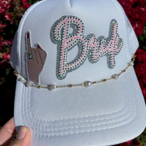 Merry Christmas Mega Bling Patch *3D Glitter Mascot Rhinestone Hat ...