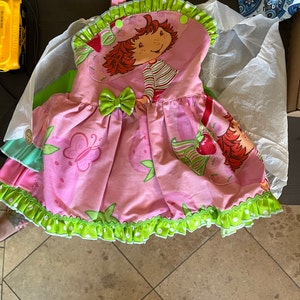 Donkey and Shrek Vintage RARE Fabric Dress Size 7 Ruffles - Etsy