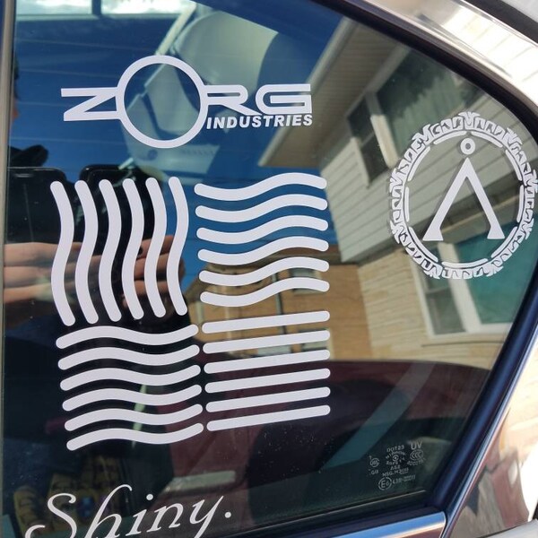 The Fifth Element Zorg Industries Vinyl Decal, Car Accessory, Laptop ...