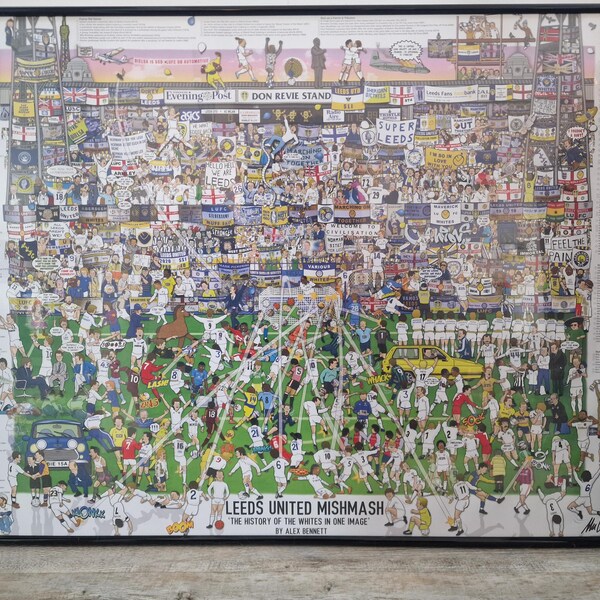 Leeds United - the History of Leeds United Football Club in One Image ...