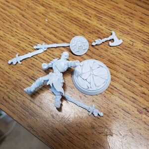 Gundrof Ragingfire Dwarf Resin Dnd Miniature Dungeons and - Etsy