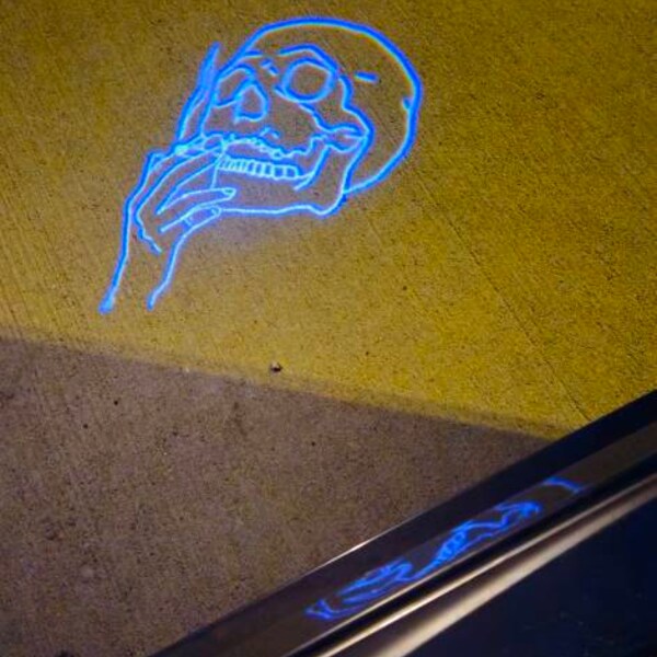 Anime Style Car Door Neon Puddle Light Accessory | Projector | Gift ...