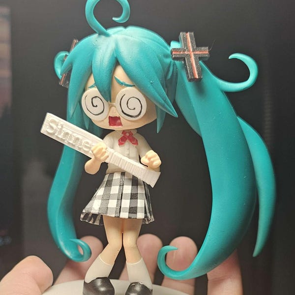 Rotten Girl Chibi Miku 3D Printed Garage Kit Figure - Etsy