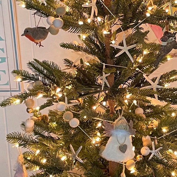 Tufted Bird Christmas Ornament - Fair Trade Robin Handmade in Nepal - Etsy