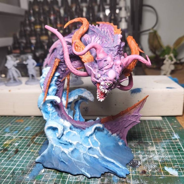 Aboleth Aberration | 100mm Tall Resin Miniature | Miniatures ...