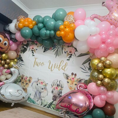 Large Animal Balloons, Animal Party Decorations, Animal Birthday ...