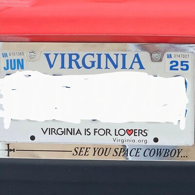 Swordfish See You Space Cowboy License Plate Frame Free Shipping ...