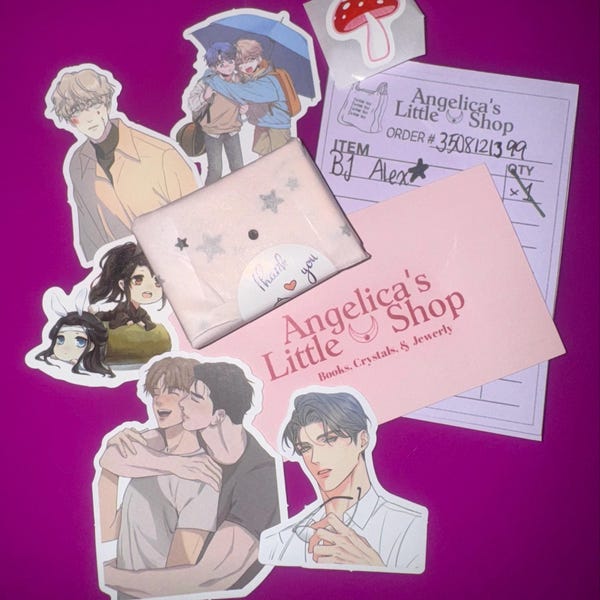 Pre-made Mini BL Books -yaoi - Manga - Manhwa- Spicy-fluffy - Etsy