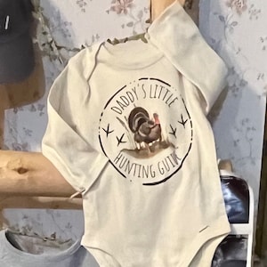 Daddy's Little Hunting Guide Baby Onesie® Pheasant Hunting, Hunting ...