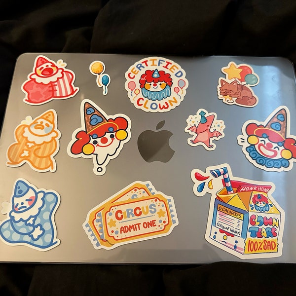 Certified Clown Waterproof Sticker! - Etsy