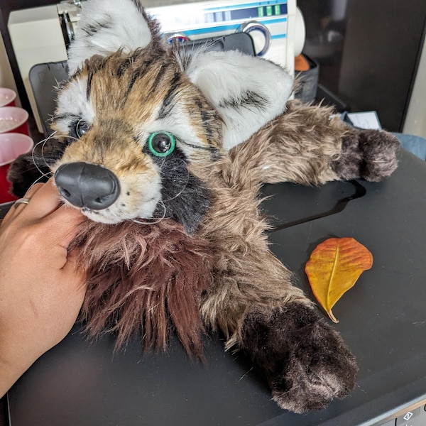 Made to Order NOT in Stock Life-size Common Genet Plush Made of Luxury ...