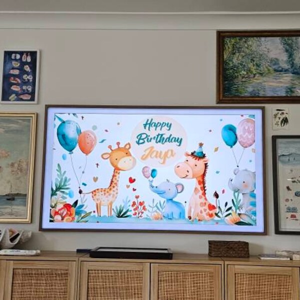 Landscape Painting Frame Tv Art Set | Samsung Frame Tv Art Bundle ...