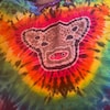 Hand Dyed Made to Order Cow Tie Dye Shirt, Rainbow Cow Tie Dye, T-shirt ...