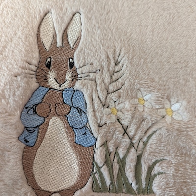 Peter Rabbit Flower 5 Size Embroidery Design , Embroidery Design ...