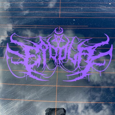 Ghost Band Logo Decal Sticker Ghost BC Nameless Ghoul - Etsy