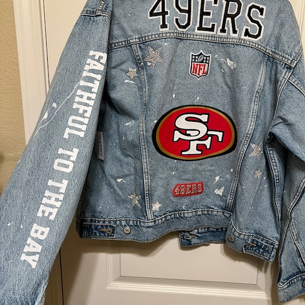 Collegiate Team Jacket | AGGIES | Texas A&M | Custom Jean Jacket ...