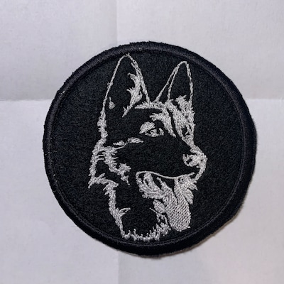Cane Corso Iron-on Patch DIY Embroidery, Embroidered Application Badge ...