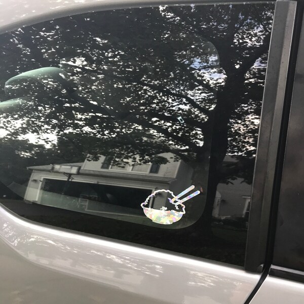 Rice Bowl Ricer Chop Sticks Vinyl Decal Sticker JDM Honda Toyota VTEC ...