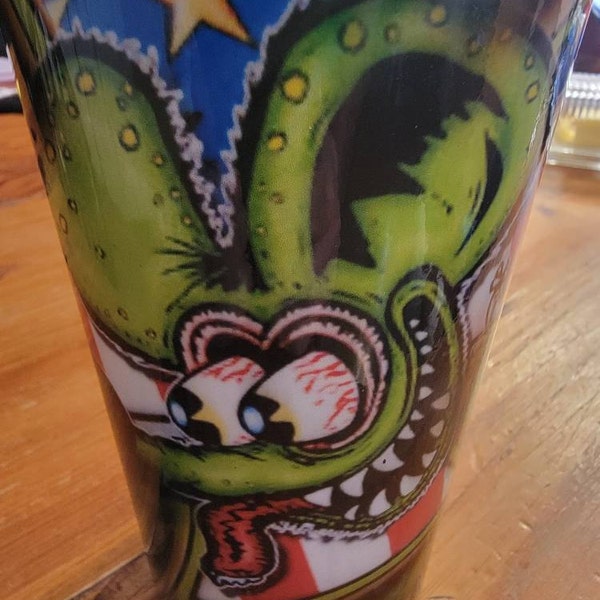 Custom Painted Flamed American Flag Mailbox, Flame Mailbox, Painted ...