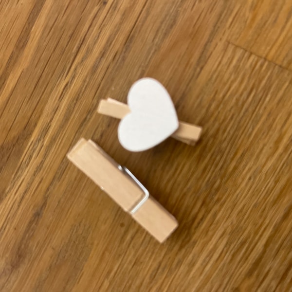Mini Wooden Heart Pegs 30mm Craft, Wedding, Christmas, Vintage, Photo ...