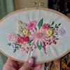 Spring Meadows Embroidery PDF Pattern, Digital Download, Flower Art ...
