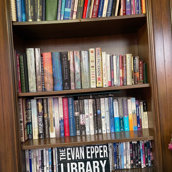 The Little Library Vintage Style Metal Sign, Contemporary Modern ...