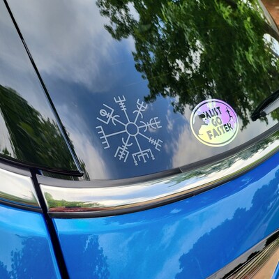 Vegvisir Viking Compass Decal Sticker - Etsy