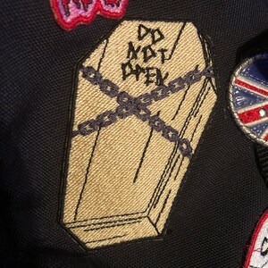 QR Rick Roll Patch Fully Embroidered Never Gonna Give You up | Etsy