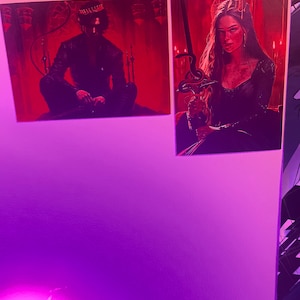 Jacks Blue Hair Photo Print Once Upon A Broken Heart - Etsy