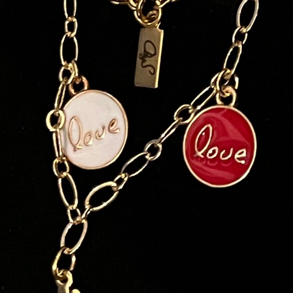 50 Custom Stainless Steel Charm, Gold Silver Personalized Charm, Logo ...