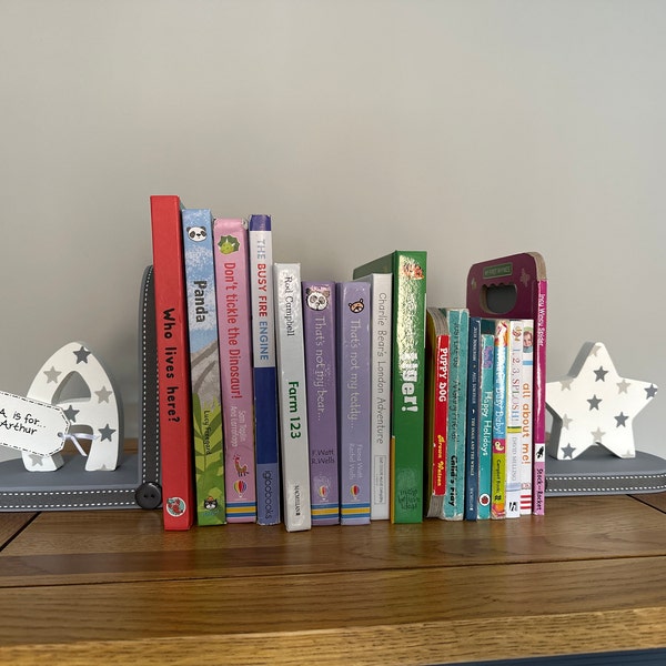 Personalised Elephant Bookends for Children - Etsy UK