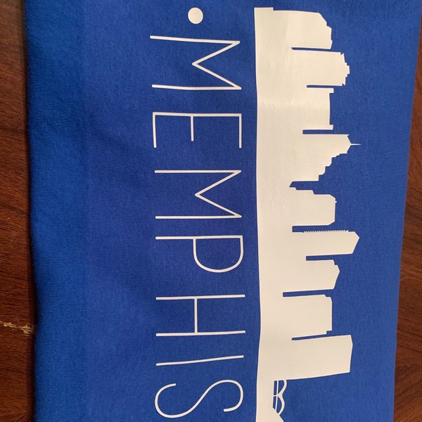 SVG MEMPHIS TENNESSEE Usa. Pack Memphis Skyline. City Silhouette ...
